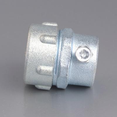China Plum Type Quick Reducer Coupling for Flexible Conduit Zinc Alloy 1/2 to 4 Inch ISO for sale