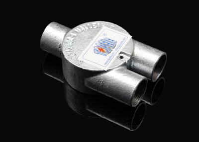 China BS4568 Conduit Electrical Malleable Circular Branch Three-Way Y Box for sale