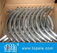 China UL Listed 90 Degree EMT Conduit Elbow Pre-galvanized Steel 1/2 to 4 Inch for sale