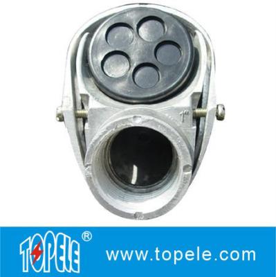 China Aluminum EMT Conduit Service Entrance Cap 1/2 to 4 Inch Clamp Type for sale
