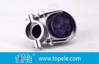 China 4 Inch Aluminum EMT Service Entrance Cap Clamp Type 1/2 to 4 Inch for sale