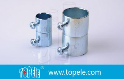 China Hot Dip Galvanized EMT Conduit Fittings Steel Set Screw Coupling 1/2 to 4 Inch for sale