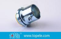 China Steel EMT Compression Insulated Connector 1/2 to 4 Inch NPT Thread Conduit Fittings for sale