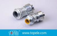 China Zinc Plated Malleable Flexible Conduit Connector 90 Degree 3/8 to 2 Inch for sale