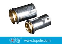 China TOPELE 25mm / 32mm BS Electrical Conduit Galvanized Coupling With Brass Coupler for sale