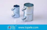 China Hot Dip Galvanized EMT Conduit Coupling Set Screw Steel 1/2 to 4 Inch American Standard for sale