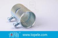 China Hot Dip Galvanized EMT Conduit Coupling Set Screw Steel 1/2 to 4 Inch American Standard for sale