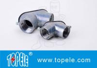 China 90 Degree EMT Conduit Fittings Zinc Die Cast Pull Elbow 1/2 to 2 Inch for sale