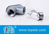 China 90 Degree EMT Conduit Fittings Zinc Die Cast Pull Elbow 1/2 to 2 Inch for sale