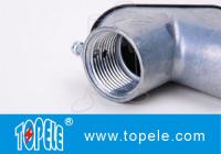 China Zinc Die Cast Set-Screw EMT Pull Elbows with Gasket 1/2 to 2 Inch Conduit Fittings for sale