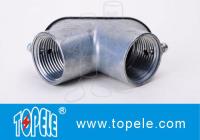 China Zinc Die Cast Set-Screw EMT Pull Elbows with Gasket 1/2 to 2 Inch Conduit Fittings for sale