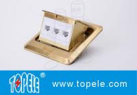 China OEM Floor Socket Outlets - 125V 15A/20A Pop-Up Type with Copper/Aluminum Alloy Construction for sale
