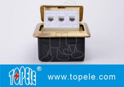 China OEM Floor Socket Outlets - 125V 15A/20A Pop-Up Type with Copper/Aluminum Alloy Construction for sale