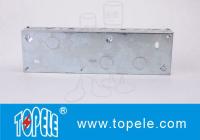 China Metallic Ceiling Outdoor Electrical Outlet Box Covers 1 + 1 + 1 Gang Conduit for sale