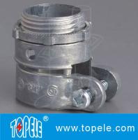 China Zinc Die Cast Flexible Conduit Quick Snap Connector 1/2 to 4 Inch for sale