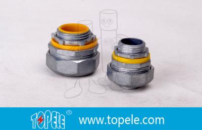 China Zinc Die Cast Liquid Tight Straight Connector 1/2 to 4 Inch for Flexible Conduit for sale
