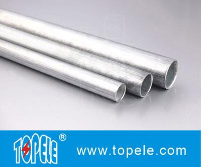 China EMT Conduit Carbon Steel Galvanized Tube 1/2 to 2 Inch Electrical Metallic Tubing for sale
