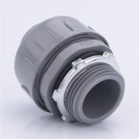 China PVC Straight Nonmetallic Liquid Tight Conduit Connectors 3/8