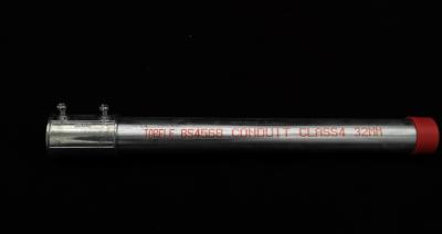 China GI Electrical Pipe BS4568 Conduit , BS31 Conduit Hot - Dip Galvanized for sale
