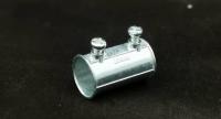 China BS4568 Steel Conduit Coupling 20mm 25mm Electro-Galvanized for Chile Electrical Market for sale