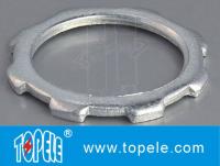 China Zinc Conduit Locknut 1/2 to 4 Inch ISO Standard for Rigid IMC EMT Electrical Fittings for sale