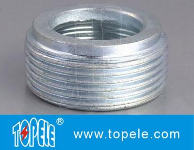 China Zinc Plated Steel Reducing Bushing for IMC Conduit 3/4 to 2 Inch Threaded Reducer for sale