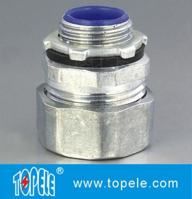 China Zinc Die Cast Liquid Tight Straight Connector 3/8 to 2 Inch for Metal Flexible Conduit for sale
