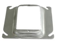 China UL Electrical Square Type Steel Conduit Junction Box Cover 0.6mm 0.8mm Thickness for sale