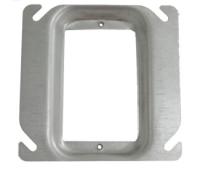 China UL Electrical Square Type Steel Conduit Junction Box Cover 0.6mm 0.8mm Thickness for sale