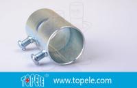 China Steel Set Screw EMT Conduit Coupling 1/2 to 4 Inch American Standard Zinc Plated for sale