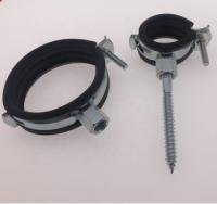 China Steel Unistrut Beam Clamps 1/2-4 Inch Conduit Hanger Electro Galvanized EPDM Option for sale