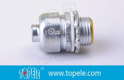 China Malleable Iron Liquid Tight Flex Conduit Connectors Long - Lasting Protection for sale