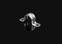 China Galvanized Steel EMT Conduit Strap Two Hole Plain Saddle 1/2 to 4 Inch for sale