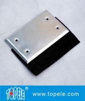 China Flat One Gang Aluminum Stamped Cover , Weatherproof Electrical Outlet Boxes for sale