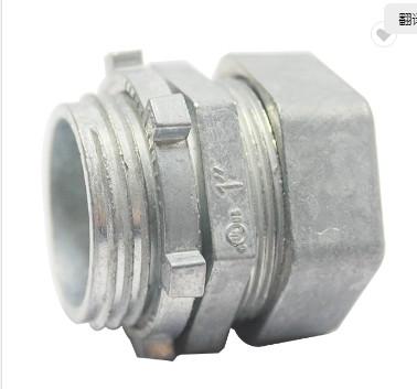 China OEM EMT Conduit And Fittings Compression Connector With Iso Certificate for sale