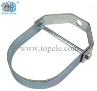 China UL Listed Heavy Duty Galvanized Steel Pipe Clamps Clevis Hanger for sale