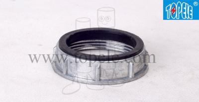 China Zinc Die Cast Conduit Bushing Insulated 1/2 to 4 Inch Threaded Wire Protector for sale