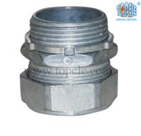 China Zinc EMT Compression Connector NPT Thread 1/2 to 2 Inch ISO Certified for sale