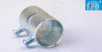 China EMT Steel Set Screw Coupling 1/2 to 4 Inch UL Approved Zinc Plated Conduit Fitting for sale
