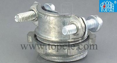 China Zinc Romex Cable Clamp Connector 1/2 to 2 Inch EMT Conduit Fittings for Outdoor Electrical for sale