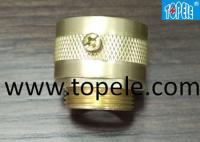 China Brass Male Adapter for Flexible Conduit CNC Machine 20mm 25mm for sale