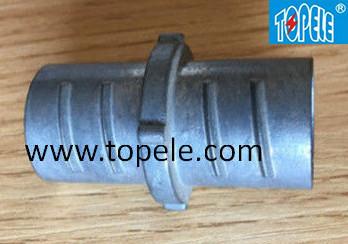China Screw In Type Flexible Conduit to EMT Coupling Zinc Die Cast 1/2 to 2 Inch for sale