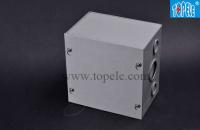 China Steel Electrical Boxes And Covers Cable Switch Enclosures , Outdoor Conduit Junction Box for sale