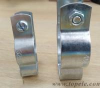 China BS4568 Galvanized GI Conduit Hanger 20-50MM for Electrical Construction Support Systems for sale
