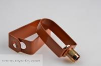 China Copper Epoxy Coated Steel Pipe Clamps Swivel Loop Hanger 1/2