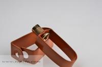 China Copper Epoxy Coated Steel Pipe Clamps Swivel Loop Hanger 1/2