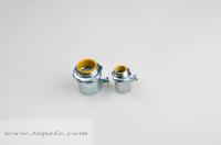 China Steel EMT Connector with Yellow Gasket 1/2 to 4 Inch Indoor Conduit Fittings for sale