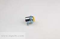China Steel EMT Connector with Yellow Gasket 1/2 to 4 Inch Indoor Conduit Fittings for sale