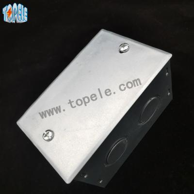 China Galvanized Steel Electrical Switch Box Cover 100x100x65mm for Junction Box for sale