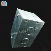 China Galvanized Steel Electrical Switch Box Cover 100x100x65mm for Junction Box for sale